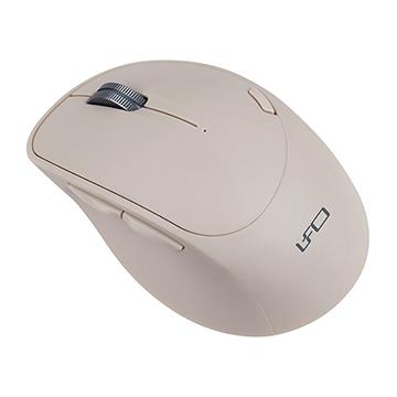 INTOPIC 2.4GHz飛碟無線靜音滑鼠-卡其 MSW-Q773-KK-N燦坤線上購物