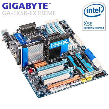 【Intel X58 + ICH10R 晶片組】技嘉 GA-EX58-EXTREME X58愛妻系列主機板 GA-EX58-EXTREME ...