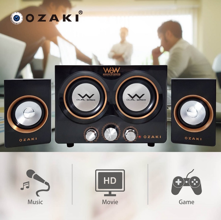 OZAKI Real Woofer RW400 2.2藍牙喇叭 RW400 | 燦坤線上購物~燦坤實體守護