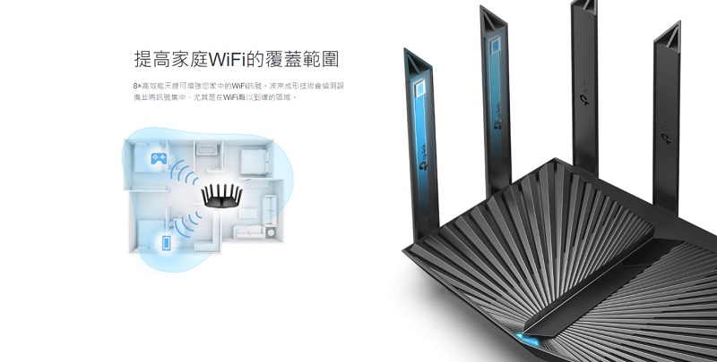 TP-LINK Archer AX80 Wi-Fi 6雙頻路由器 Archer AX80燦坤線上購物