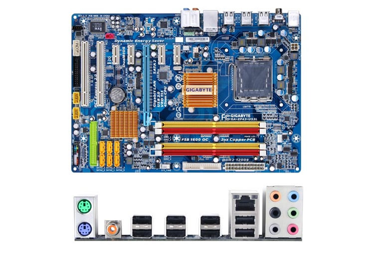 【Intel P43 + ICH10 晶片組】技嘉 GA-EP43-US3L主機板 GA-EP43-US3L燦坤線上購物