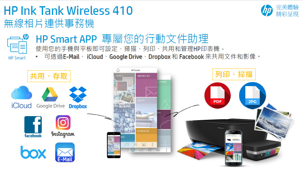 惠普 HP InkTank 410 無線連供事務機 Z6Z95A | 燦坤線上購物~燦坤實體守護